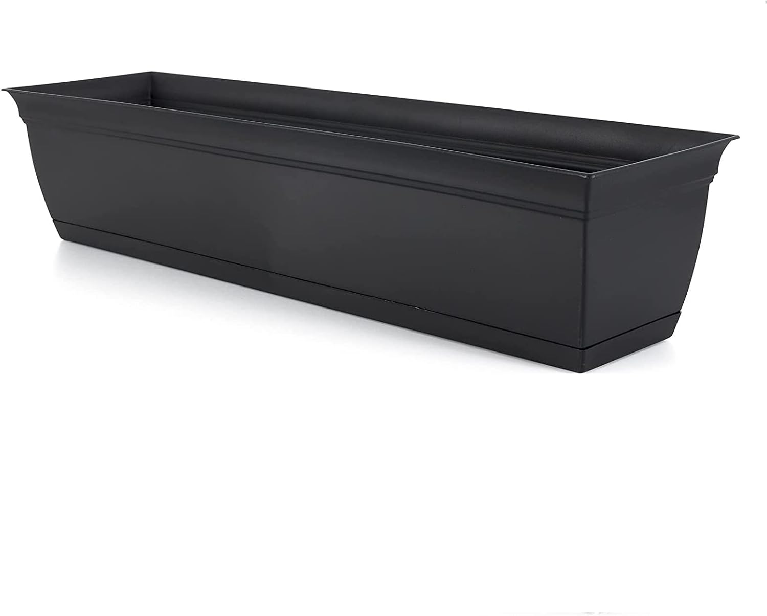 Amazon.com : The HC Companies 30 Inch Eclipse Window Planter - Indoor ...