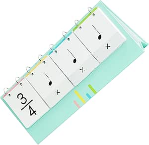 Note Training Card Musical Notation Learning Card Piano Rhythm Training ...