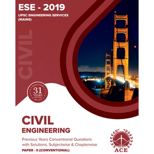 Buy ESE 2019 UPSC Engineering Services Mains Civil Engineering Conventional Paper II, Previous ...