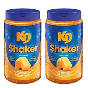 Amazon.com: KD Powdered Cheese Original Shaker, 500g/17.6oz (Pack of 2 ...