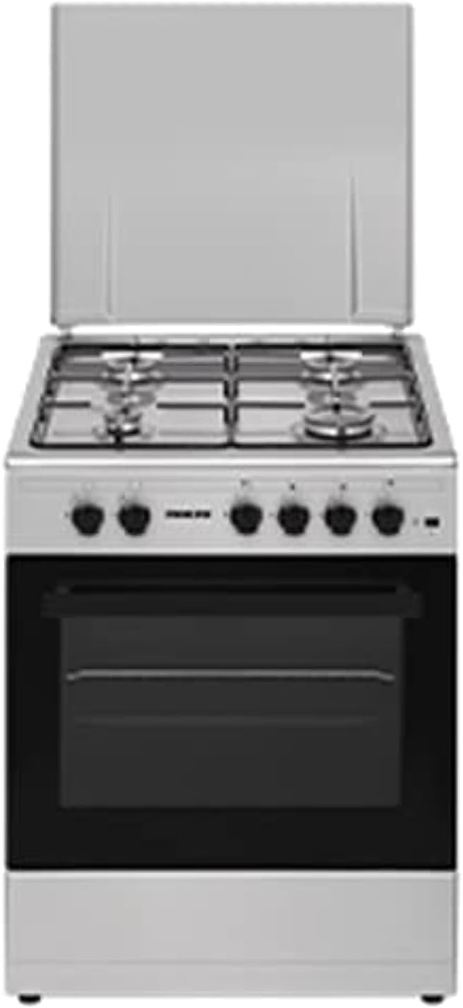 Nikai 60X60 cm 4 Burner Freestanding Gas Cooker, Gas Oven with ...