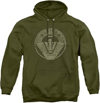Amazon.com: Trevco Stargate Sg1 Distressed Unisex Adult Pull-Over ...