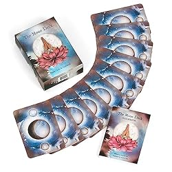 Amazon.com: The Moon Deck: Eco-Printed Premium Oracle Set - 44 Cards ...