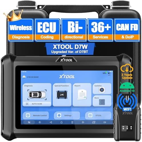 Amazon.com: XTOOL D7 OBD2 Scanner Bidirectional Scan Tool with XV200 ...