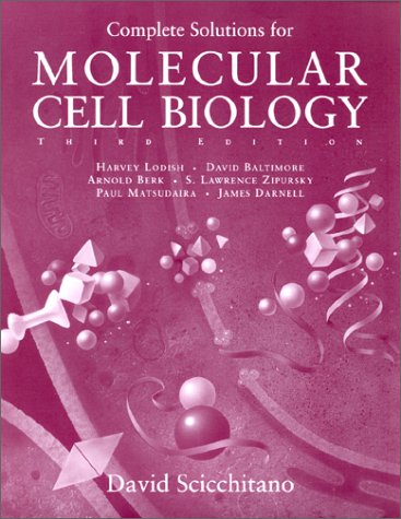 Buy Molecular Cell Biology: Solutions Manual Book Online at Low Prices ...