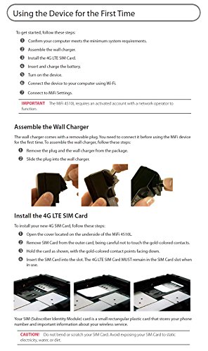 Verizon Jetpack 4G LTE Mobile Hotspot MiFi 4510L 4510L WORKS ON VERIZON ...