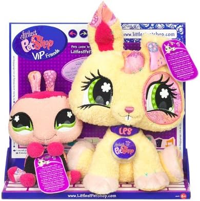 Amazon.com: Littlest Pet Shop VIP BFF Bunny and Ladybug : Toys & Games