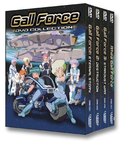 Amazon.com: Gall Force Collection [DVD] : Roxanne Beck, Marcia Belle ...