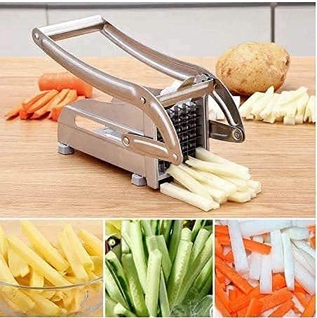 HEYOL Stainless Steel Potato Chipser French Fries Chips Maker Machine ...