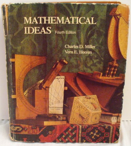 Mathematical Ideas Fourth Edition | Amazon.com.br