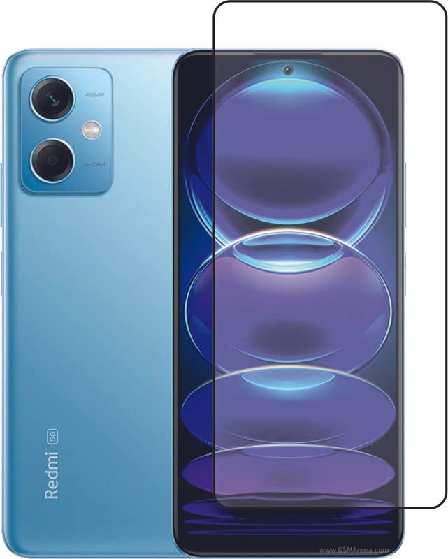 Prime Retail 5D Tempered Glass Screen Guard for Redmi Mi Note 12 Pro ...
