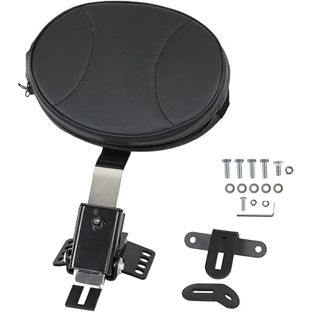 Amazon.com: AUFER Black Adjustable Plug-in Driver Rider Backrest Custom ...