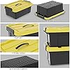 Amazon.com: Cetomo 16Qt*4 Plastic Storage Bins, Tote Storage Box with ...