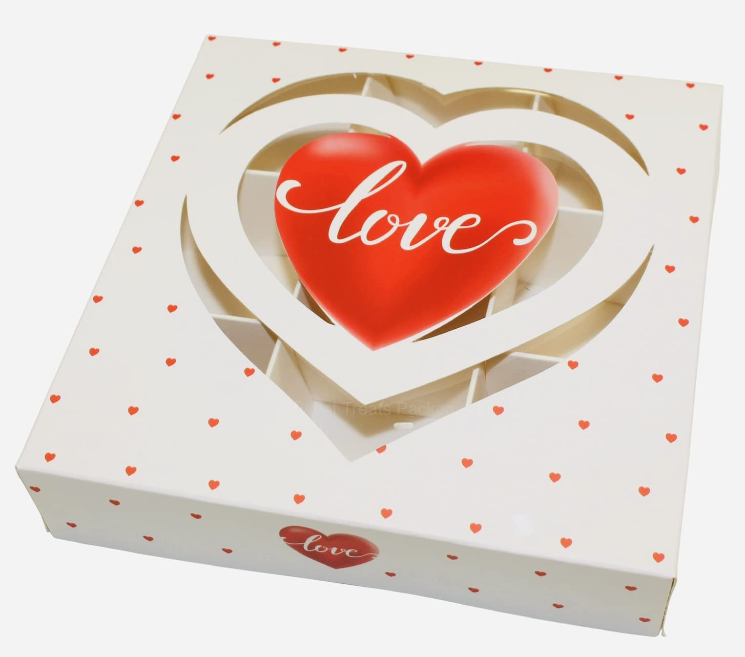 Empty Sweet Boxes Valentines Design with inserts - Pick and Mix ...