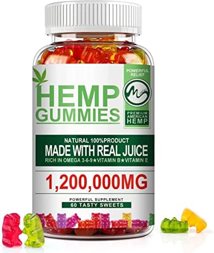 Amazon.com: Hemp Gummies for Sleep 1,200,000mg Extra Strength 60pcs ...