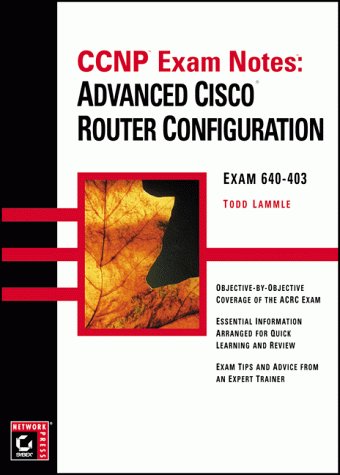 Amazon.com: CCNP Exam Notes: Advanced Cisco Router Configuration ...