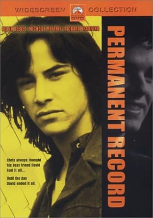Permanent Record: Amazon.ca: Alan Boyce, Keanu Reeves, Pamela Gidley ...