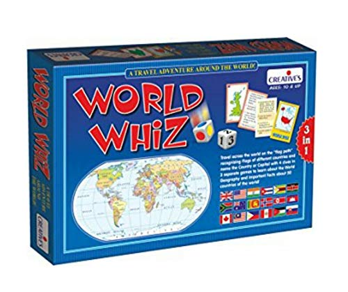 Buy Accessory Rythm Creatives World Whiz Board Game Online at Low ...