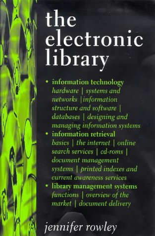 Amazon.com: The Electronic Library (Computers for Libraries ...