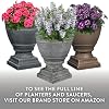 Amazon.com : Classic Home and Garden Spartan Urn Planter - Timeless ...