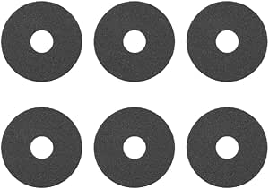 Amazon.com | Soro Essentials- Set of 6 Glass Rimmer Sponge Replacement ...