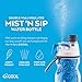 O2COOL Mist 'N Sip Misting Water Bottle 2-in-1 Mist And Sip Function ...