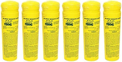 Amazon.com : 4 FROG Serene Bromine Replacement Cartridges for Hot Tubs ...