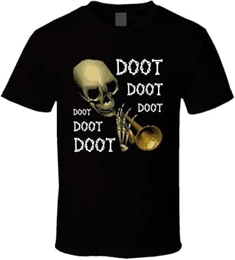 Amazon.com: Doot Doot Mr Skeltal Skeleton Trumpet Dank Meme T Shirt 4XL ...