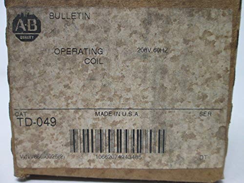 Allen Bradley via TCS TD049 NSFP (BR/WH) TD 049: Amazon.com: Industrial ...