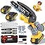 SINPY Mini Chainsaw Cordless, 6 Inch Electric Power Chain Saw with 2 ...