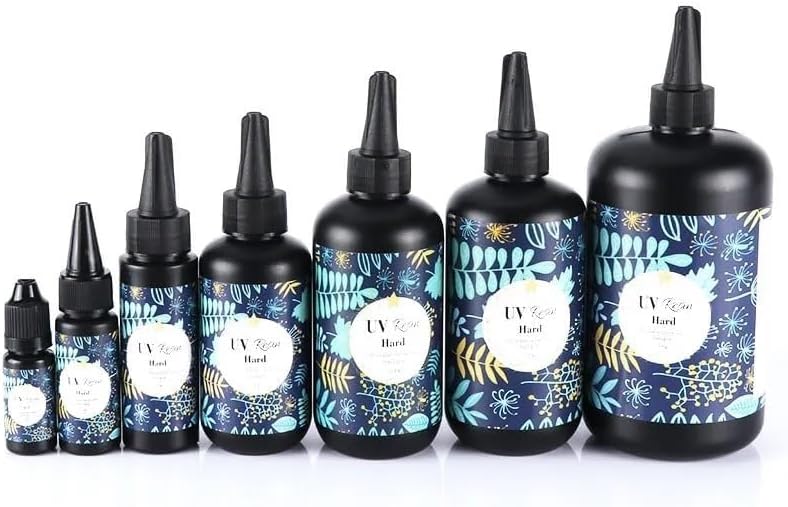 KRAFTMASTERS UV Resin Clear Tough, Transparent UV Curing Resin Glue ...