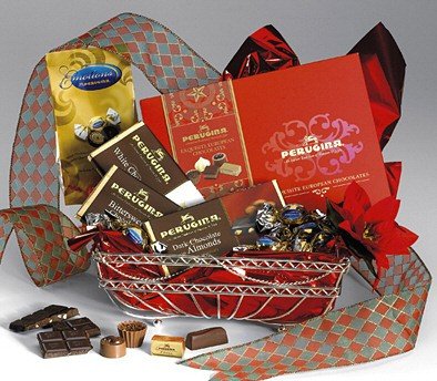 Amazon.com : Perugina Holiday Collection Gift Basket : Gourmet Gift ...