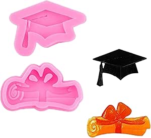 Amazon.com: wuajia Graduation Cap Diploma Congrats Grad Silicone ...