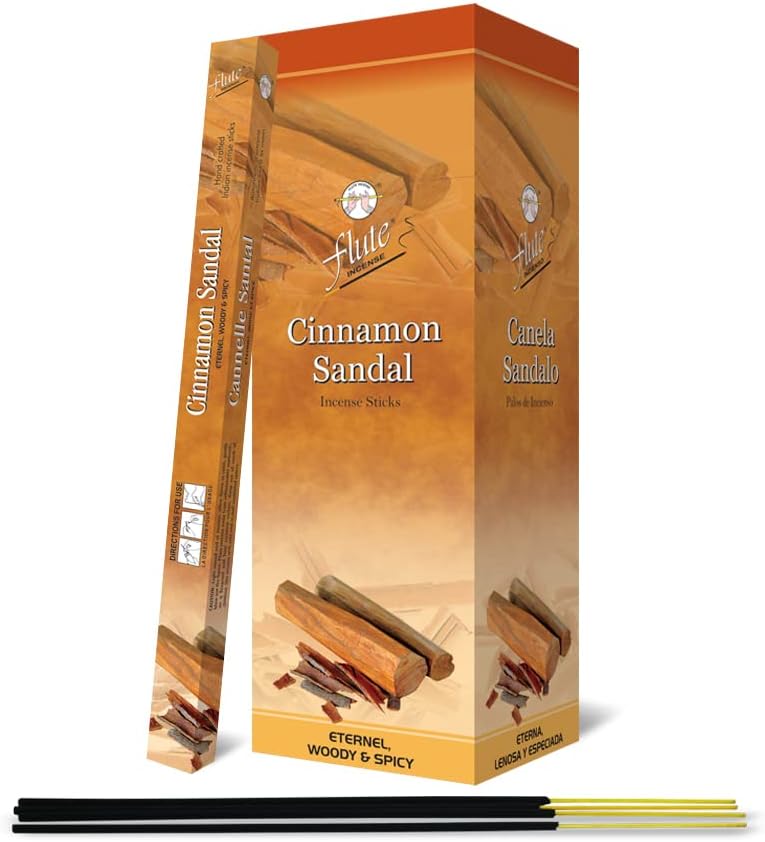 Amazon.com: Flute Cinnamon Sandal Premium Incense Sticks | 9" Inch ...