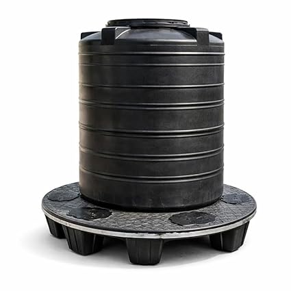 STMMZ Heavy-Duty Water Tank Base Stand for 750 Liter Tanks | Anti-Slip ...