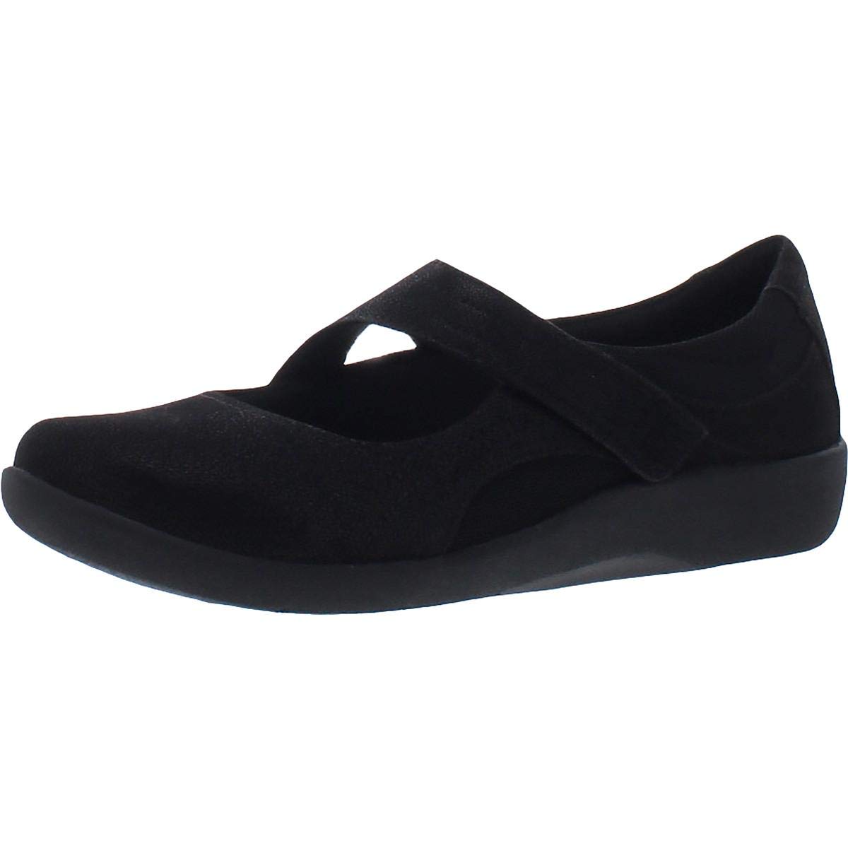 Amazon.com | Clarks Sillian Bella Women's Slip On, 8 B(M) US, Black | Flats