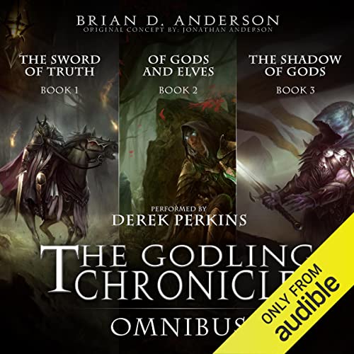 Amazon.com: The Godling Chronicles Omnibus: Books 1-3 (Audible Audio ...