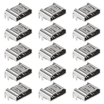 Amazon.com: XIITIA 15pcs HDMI Port Socket Interface Connector ...