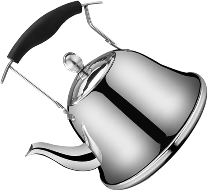 Amazon.com: PRETYZOOM Stovetop Stainless Steel Boiling Kettle with ...