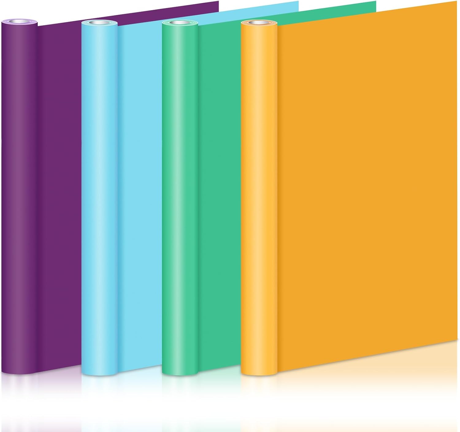 Amazon.com: Jetec Bulletin Board Paper Fade Resistant Paper Roll 4 ...