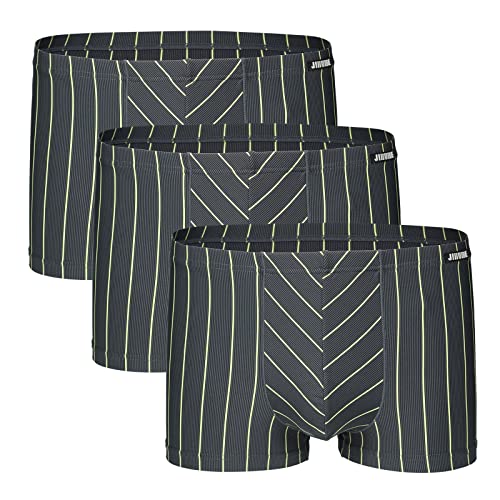 JIHUIDE Men's Underwear Boxer Briefs, Comfortable Trunks Underwear for ...