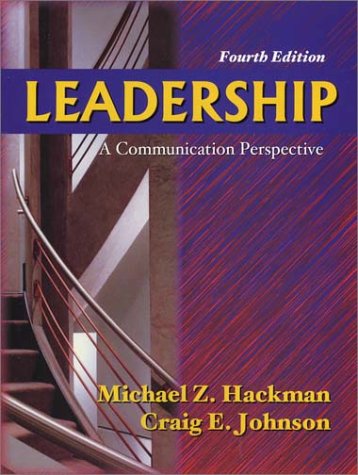Amazon | Leadership: A Communication Perspective | Hackman, Michael Z ...