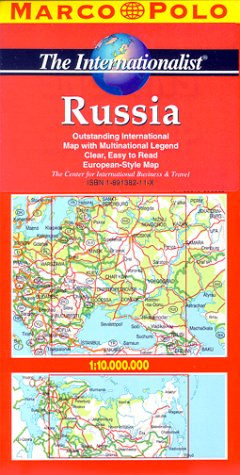 Buy Russia Road Map Book Online at Low Prices in India | Russia Road ...