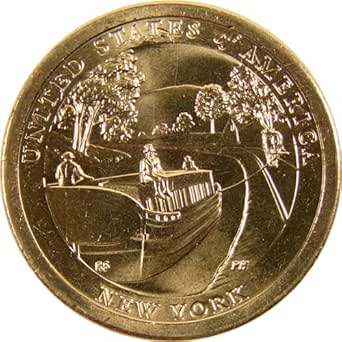 2021 P Erie Canal American Innovation Dollar Uncirculated $1 Coin at ...