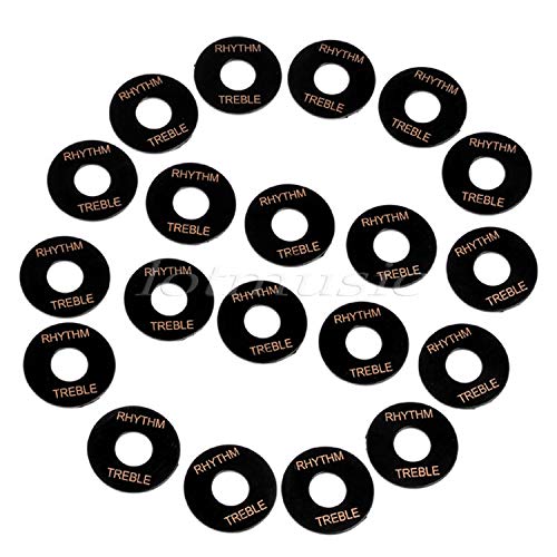 Amazon.com: Guitar Parts 20 Pcs Black Guitar Toggle Switch Rhythm ...