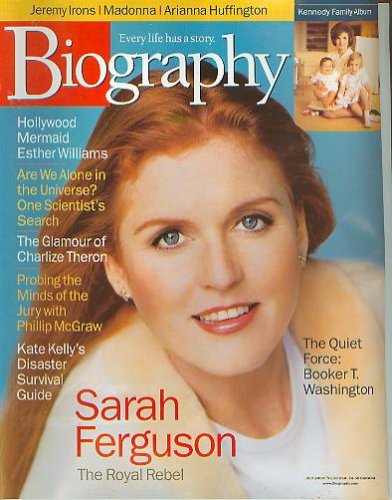 Biography Magazine July 2000 Sarah Ferguson, Esterh Williams, Charlize ...