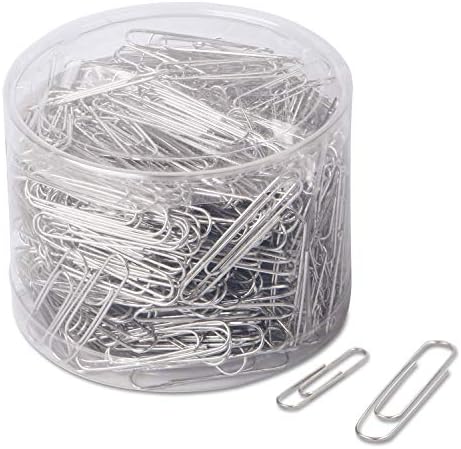 Amazon.com: Universal UNV21001 Plastic-Coated Paper Clips - Assorted ...