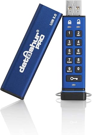iStorage datAshur PRO 4 GB Encrypted USB Memory Stick FIPS 140-2 Level ...