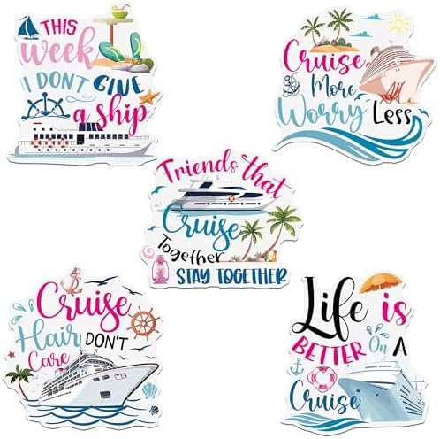 Amazon.com: Cruise Ship Door Decorations Magnetic - 4 Pcs Cruise ...