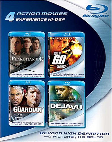 Amazon.com: Blu-ray 4-Pack: Action Movies (Pearl Harbor / Gone in 60 ...